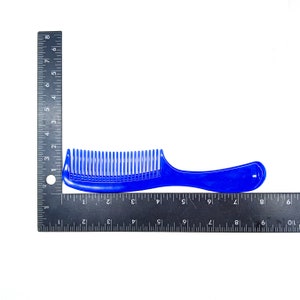 Large Retro Plastic Comb With Handle - Etsy