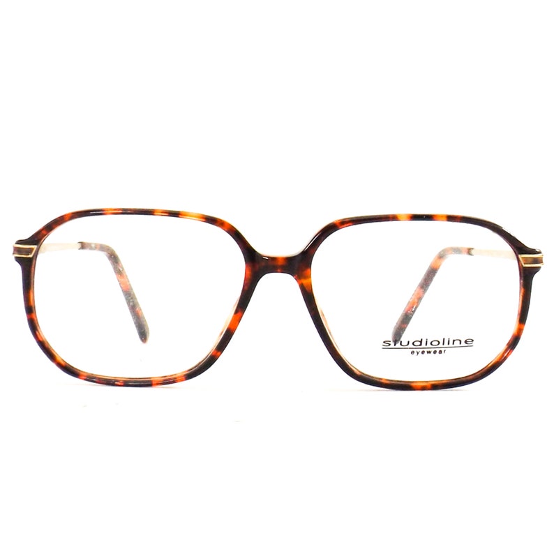 Vintage Eyeglasses Studioline Tortoise Shell Rimmed Eyeglasses - Etsy