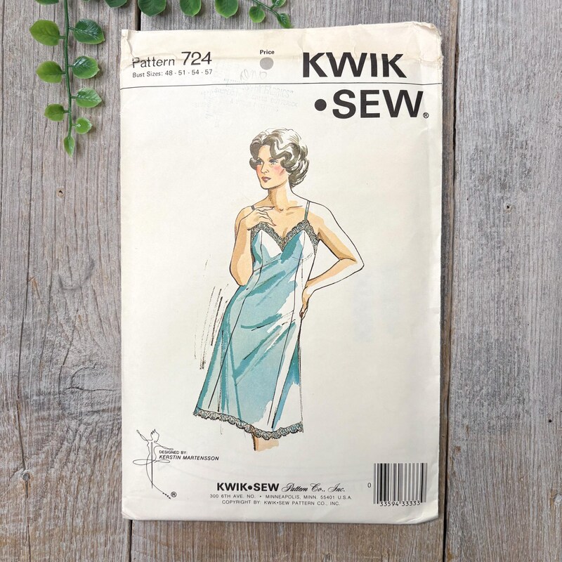 Full Slip Pattern - Etsy