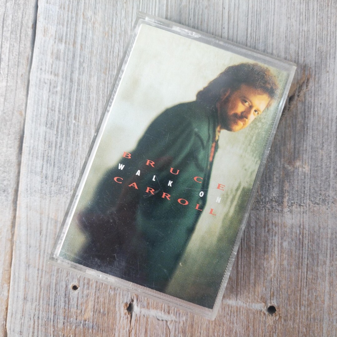 1993 Cassette Tape BRUCE CARROLL Walk on RBI Productions 1990s ...