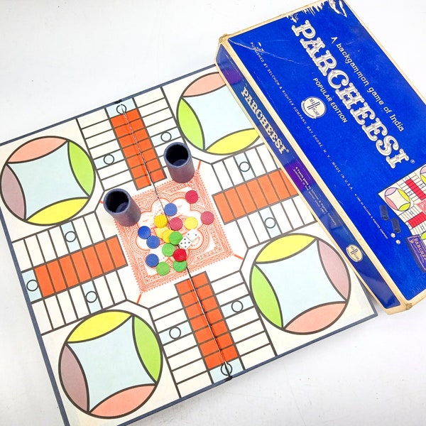 Parcheesi Board Game - Etsy