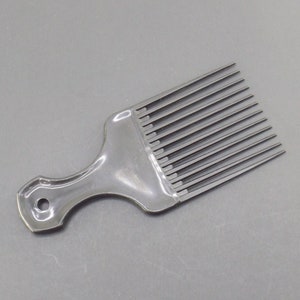 NOS Vintage Pick | Large Hair Pick | Curly Hair Pick | Afro Pick ...