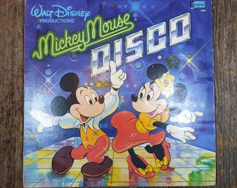 Walt Disney Productions 1979 Disco Mickey Mouse LP Record - Etsy
