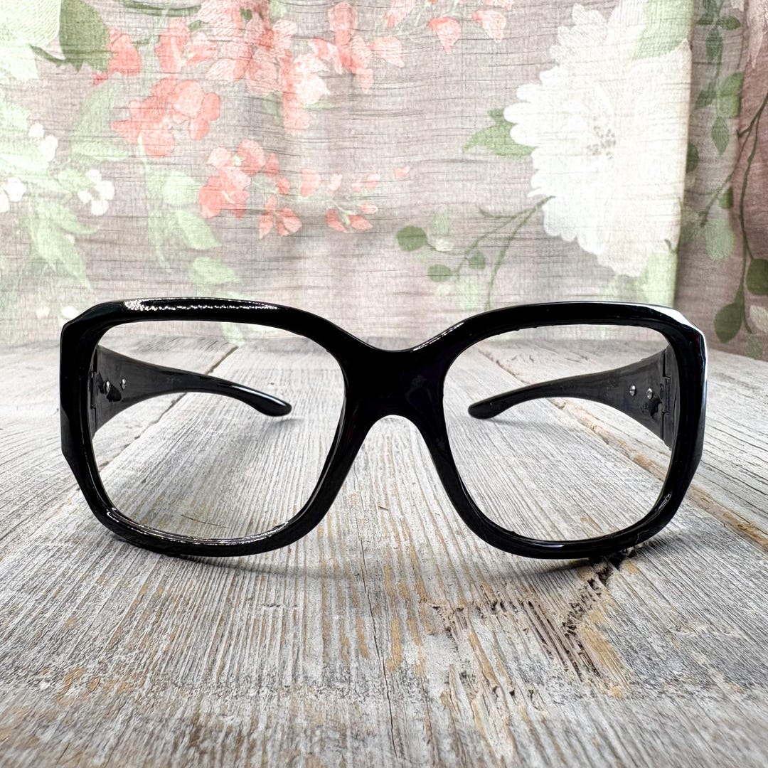 Oversized Heart Tortoise Glasses Frames Only Costume/rave/festival ...