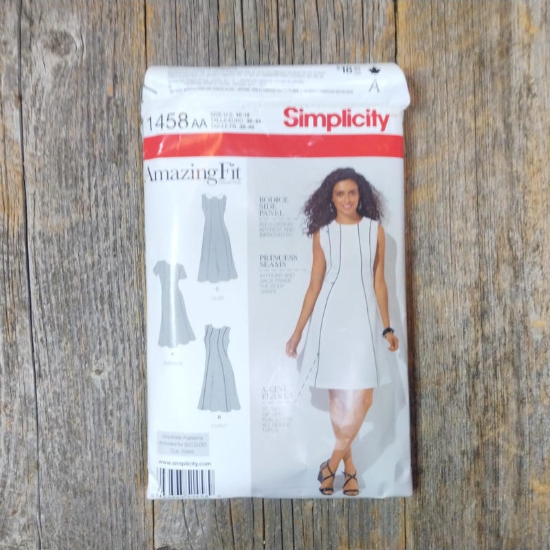 Panel Dress Pattern - Etsy