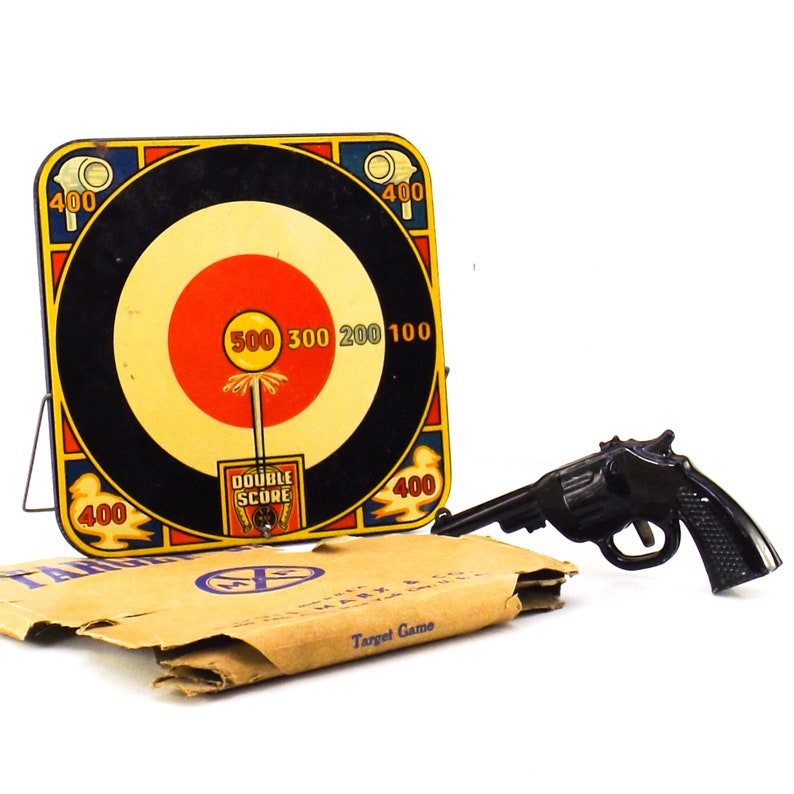 Vintage Marx Tin Toy Gun Shooting Target Game - Etsy Ireland