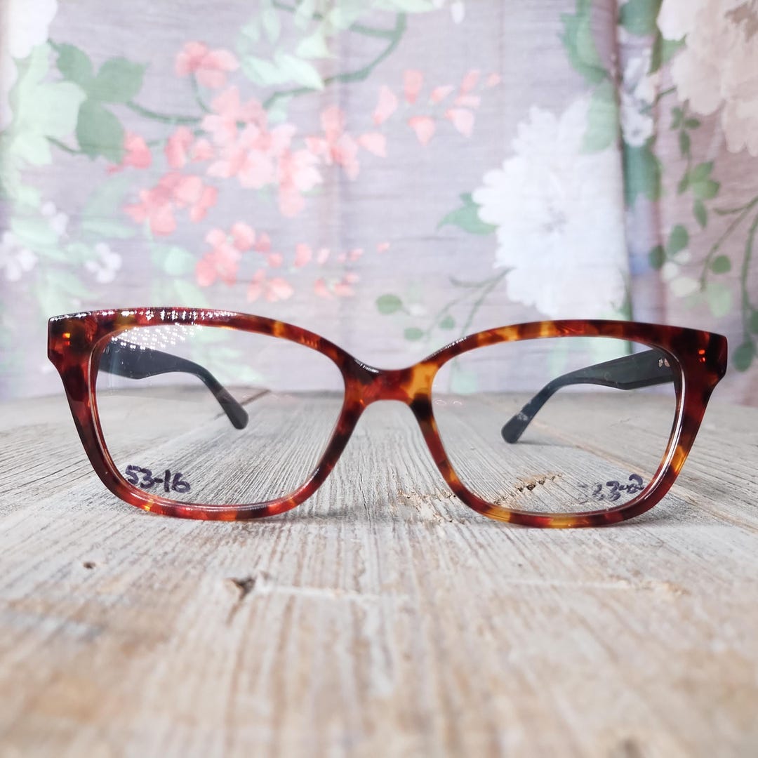Tortoiseshell Cat-eye Glasses Frames Only Eyeglasses Women/teen/girl ...