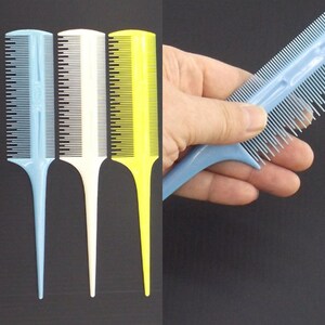 Vintage NOS Goody Rat Tail Comb | 50s 60s NOS Hair Comb | Unbreakable ...