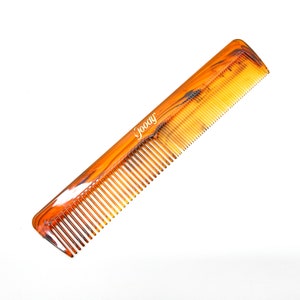 Vintage Hair Comb NOS Plastic Comb, Hair Accessories, Tortoise Shell ...