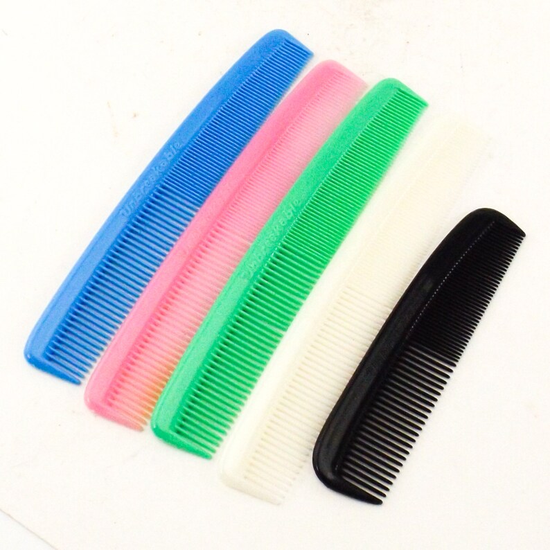 Vintage Unbreakable Hair Comb 70s 80s Vintage NOS Nylon - Etsy