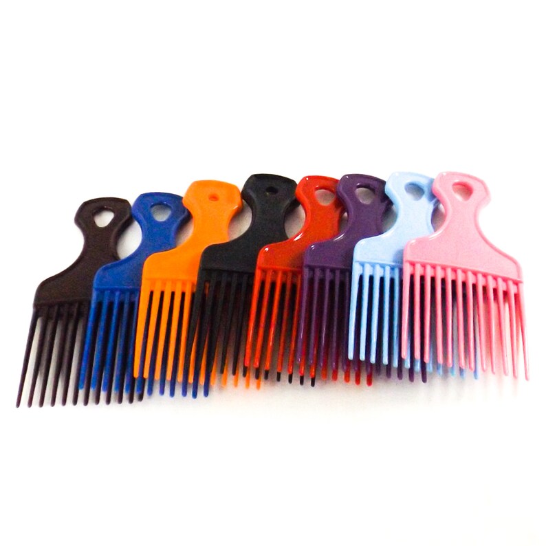 Vintage Detangling Hair Pick Comb 80s NOS Unbreakable Nylon - Etsy