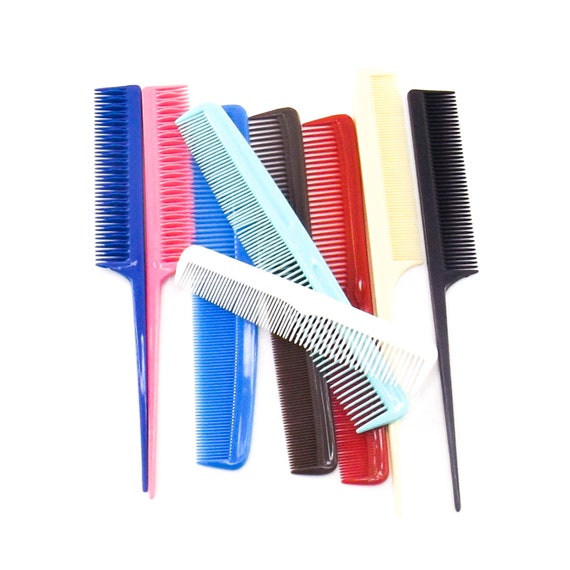 Unbreakable hair comb vintage 70s 80s NOS hair comb | Etsy