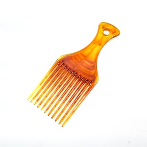 Vintage Plastic Hair Pick Comb for Styling Curly Hair - Etsy