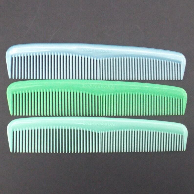 Vintage NOS Unbreakable Large Hair Comb 70s 80s Hair Styling - Etsy