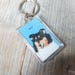 Vintage Collie Dog Keychain: 1980s Swibco Acrylic Key Fob - Etsy
