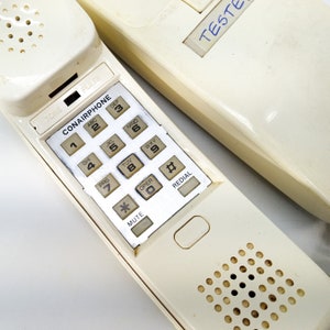 1980s Vintage CONAIR Trimline Phone Telephone Landline White Cream - Etsy