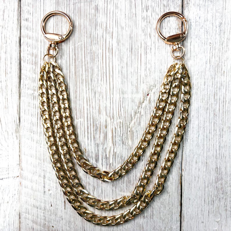 Light Gold Purse Chain: Handbag Fashion Accessory (10", 12", 14") - Etsy