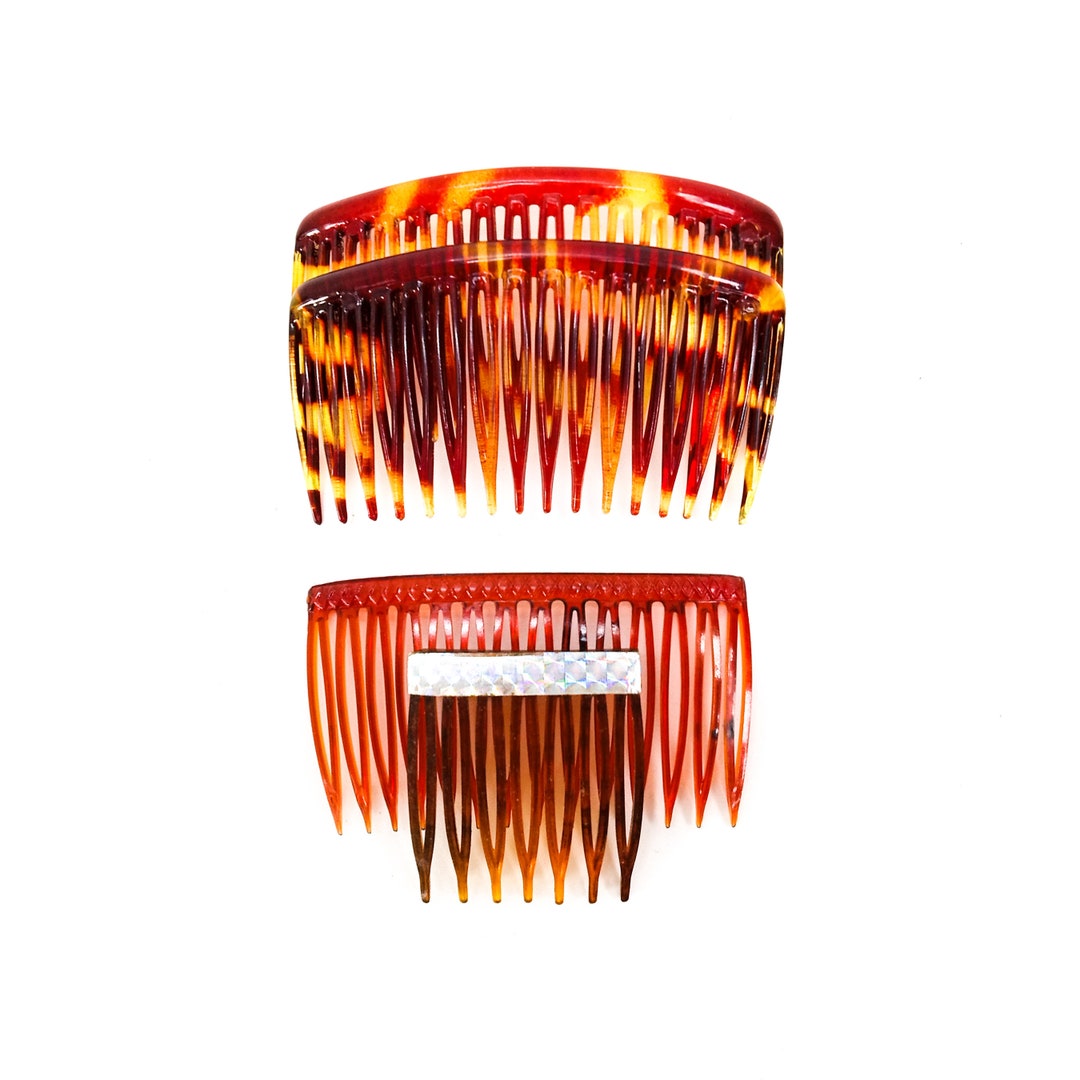 Retro Side Hair Comb Vintage Accessories Tortoise Shell Goody Usa - Etsy