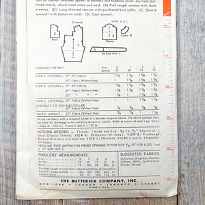 1940s-1950s Butterick Sewing Pattern 6754 Toddler/boy/girl Size 1 Bust ...