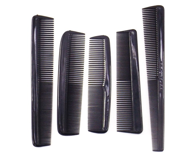 Vintage Unbreakable Comb 70s 80s NOS Nylon Plastic Pocket Comb Hair ...