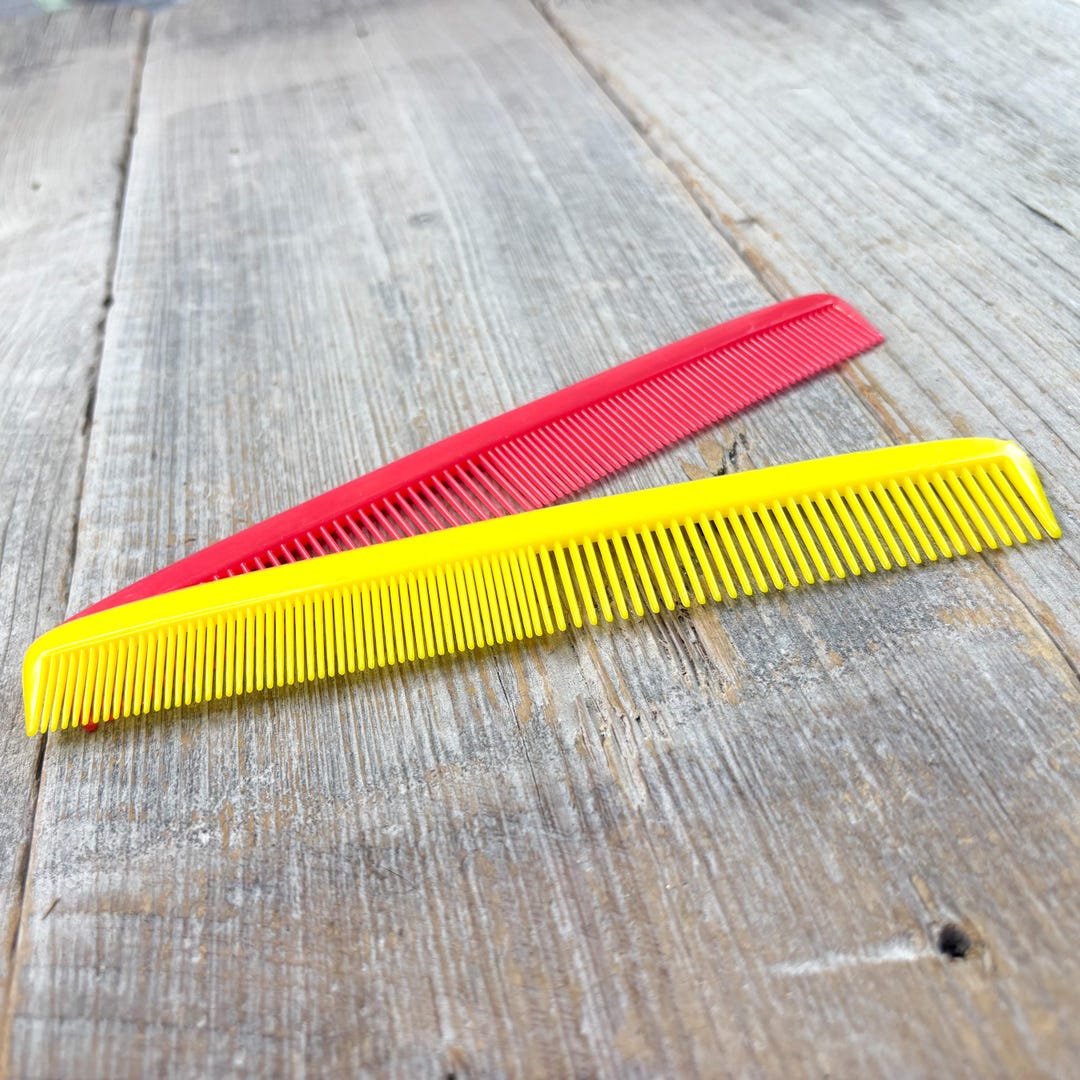 Vintage Unbreakable Hair Comb Styling Accessories, Salmon Pink and ...