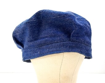 Denim Blue Hat - Etsy