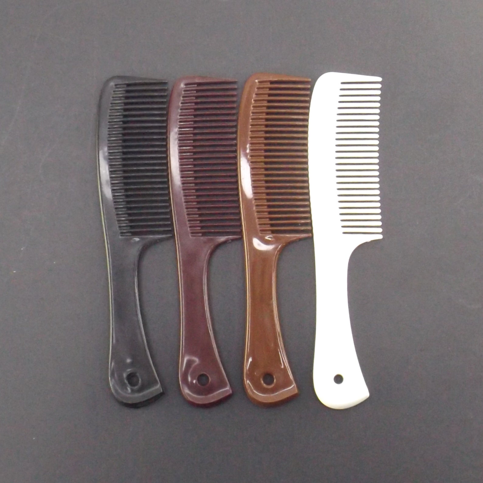 NOS Vintage Comb 70s 80s Unbreakable Plastic Large Pocket Comb Hair ...