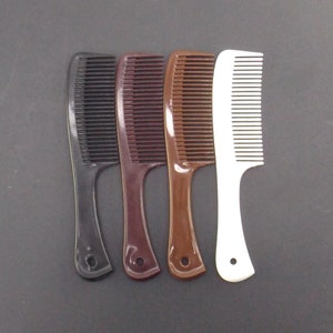 NOS Vintage Comb 70s 80s Unbreakable Plastic | Large Pocket Comb | Hair ...