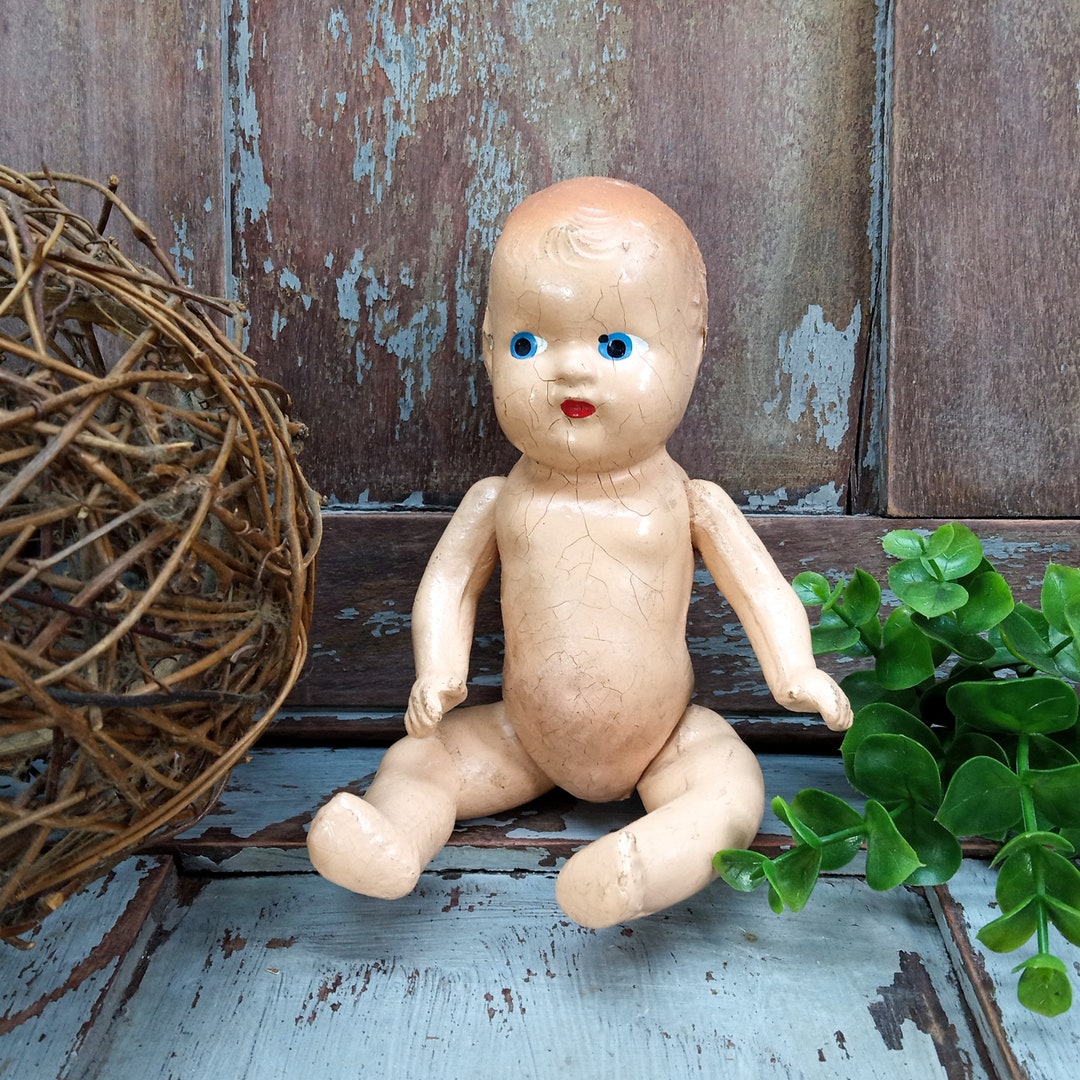 Small Antique Composition Doll Moving Arms/legs - Etsy
