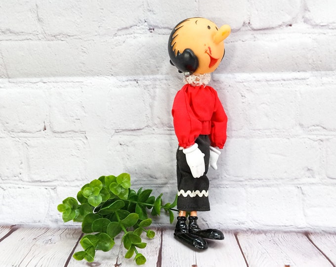 Vintage Olive Oil Doll Figurine - Etsy