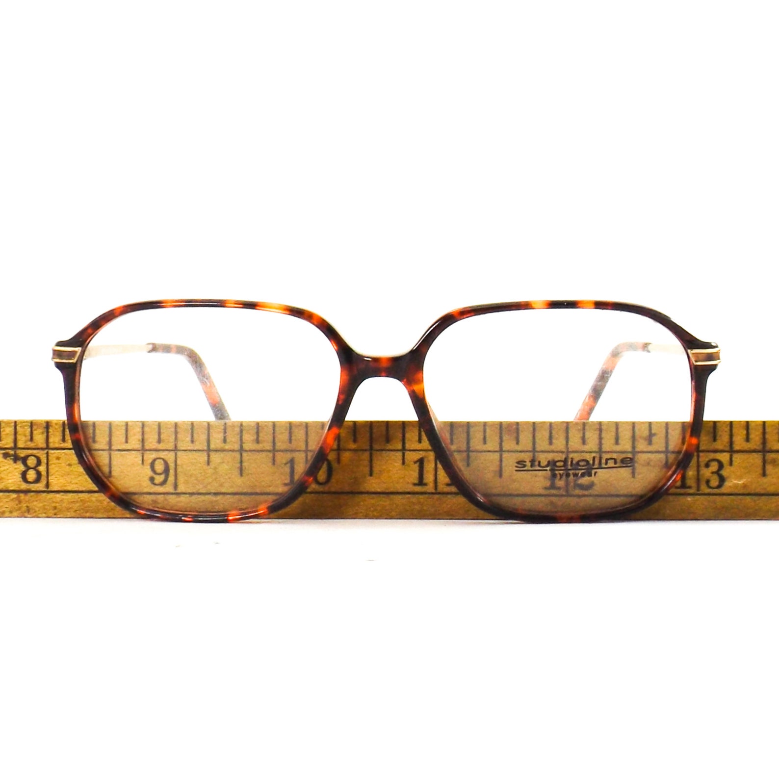 Vintage Eyeglasses Studioline Tortoise Shell Rimmed Eyeglasses - Etsy