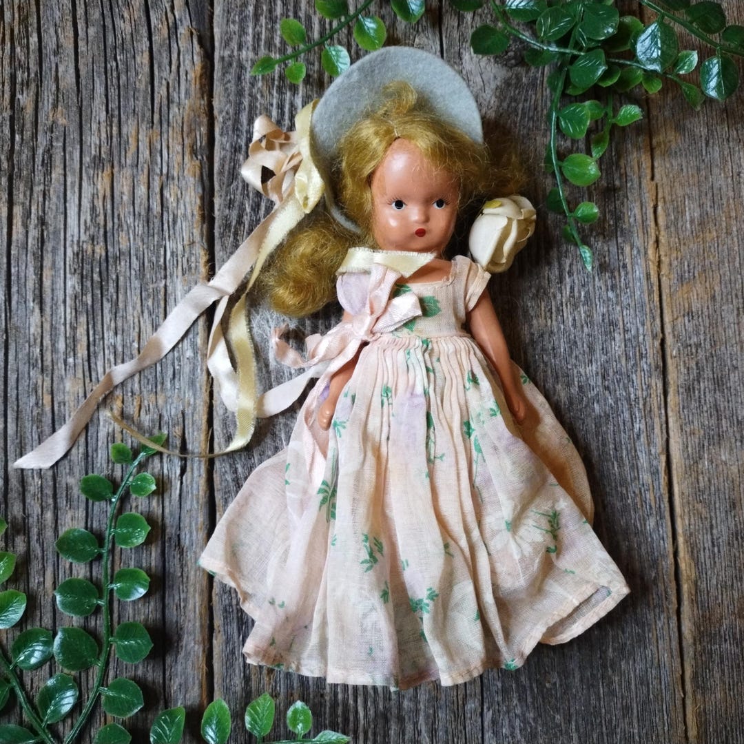 1930s Vintage Sunday Doll, Nancy Ann Storybook Doll, Bisque Doll Made ...