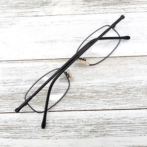 Y2k Eyeglasses 90s Vintage Glasses Rectangle Eyeglass Frames Stainless ...