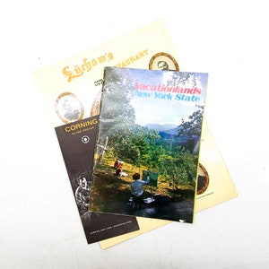 New York Tourist Attractions Travel Guide Brochures Pamphlets, Visitors ...