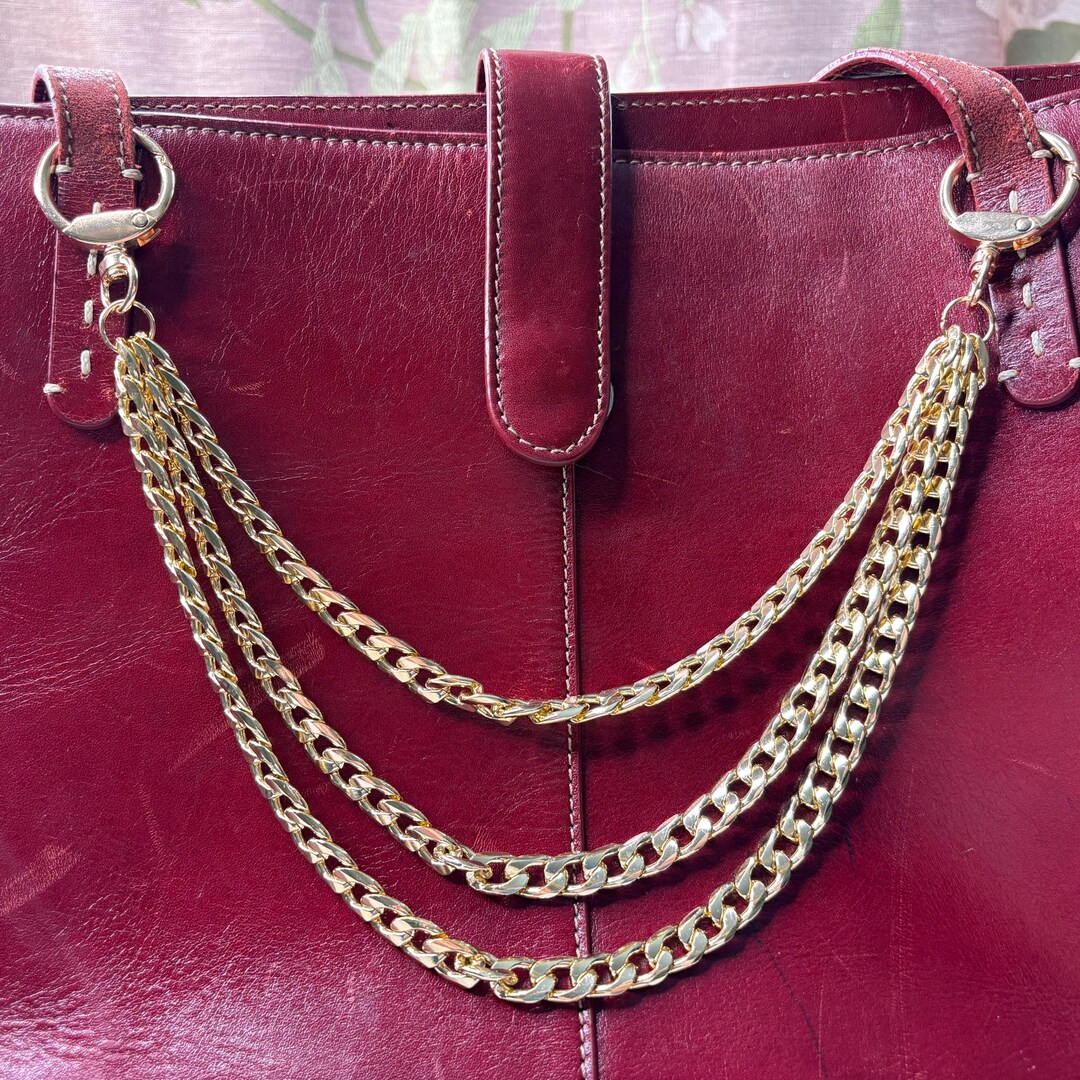 Light Gold Purse Chain: Handbag Fashion Accessory (10", 12", 14") - Etsy