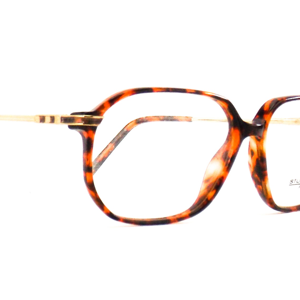Vintage Eyeglasses Studioline Tortoise Shell Rimmed Eyeglasses - Etsy