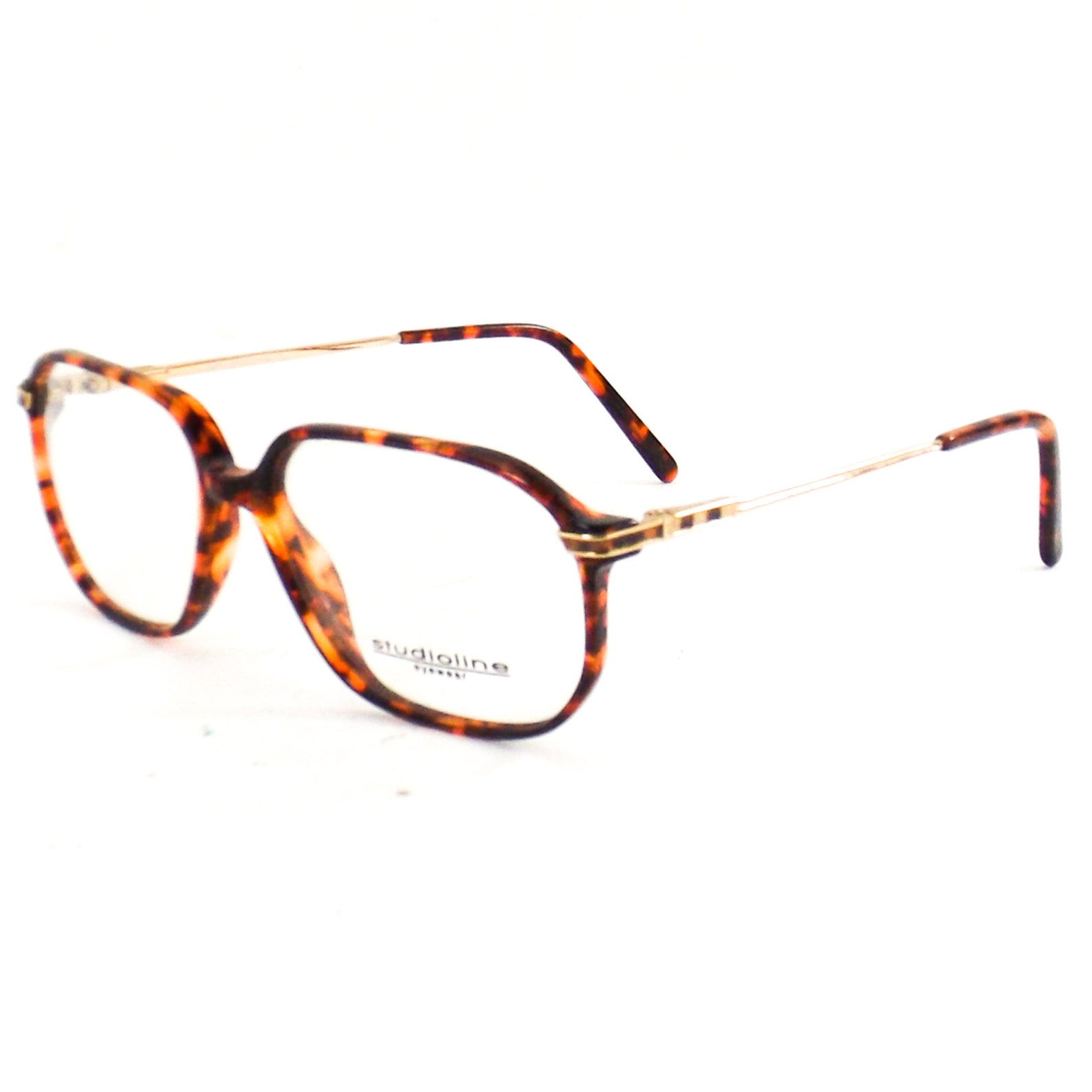 Vintage Eyeglasses Studioline Tortoise Shell Rimmed Eyeglasses - Etsy