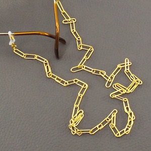 Paperclip Glasses Chain Eyeglass Chain Sunglasses Chain Glasses ...
