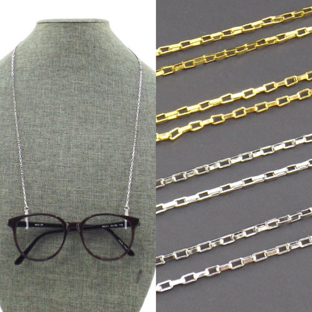 Italian Box Chain Lanyard Eyeglass Chain Sunglasses Holder - Etsy
