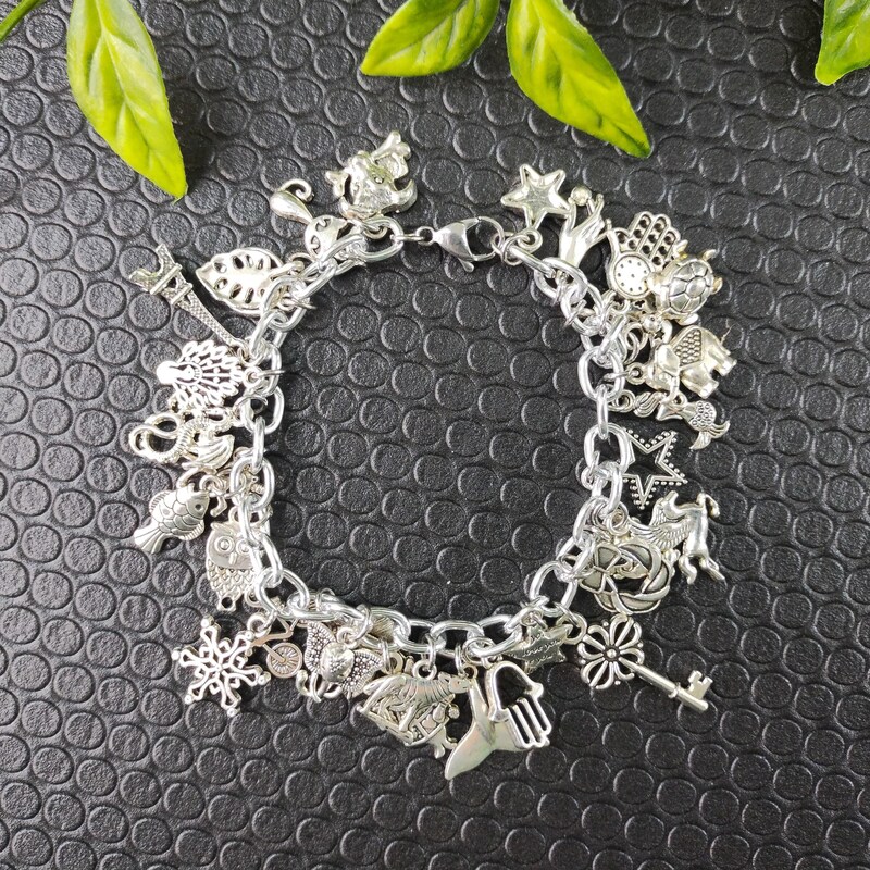 Charm Bracelet - Etsy