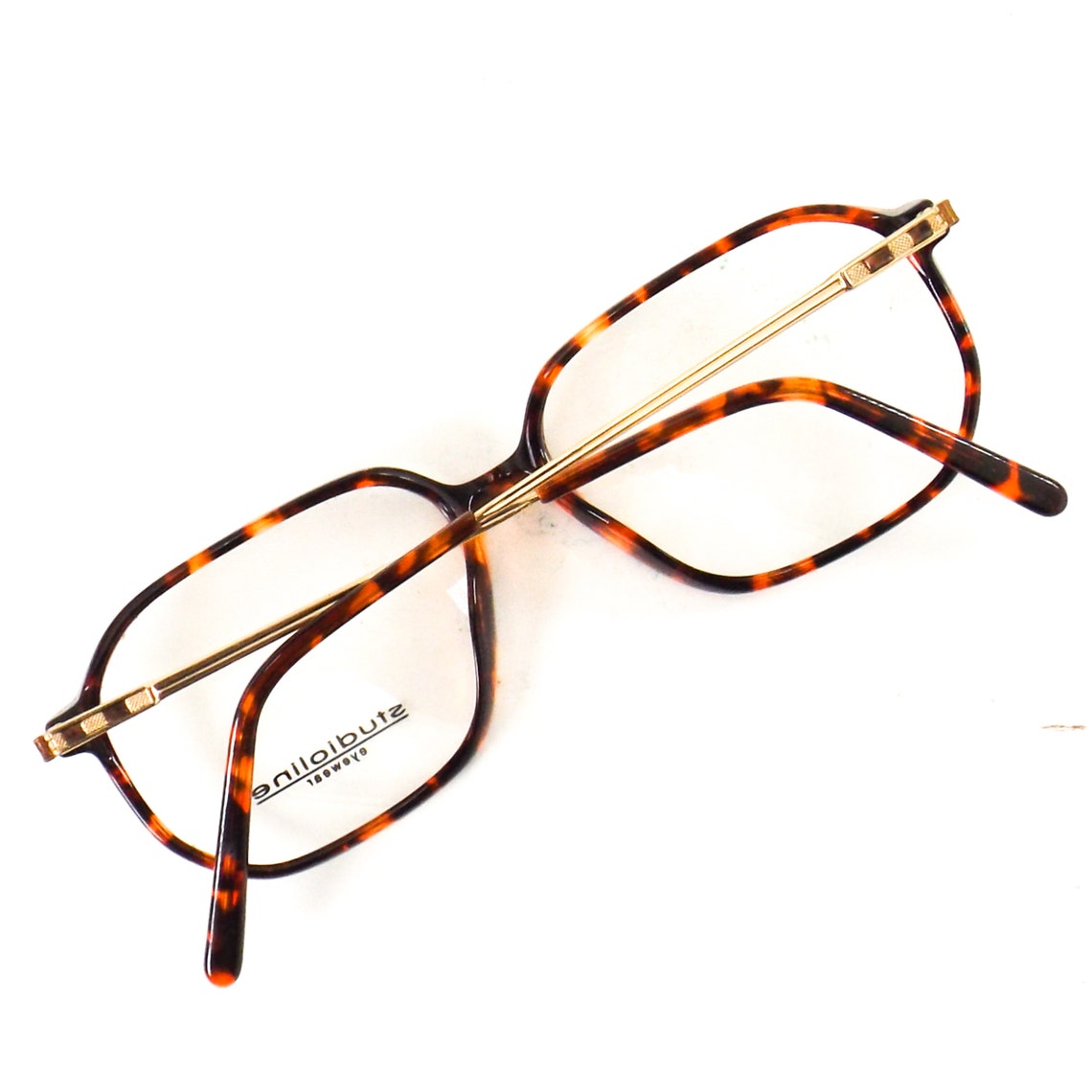 Vintage Eyeglasses Studioline Tortoise Shell Rimmed Eyeglasses - Etsy
