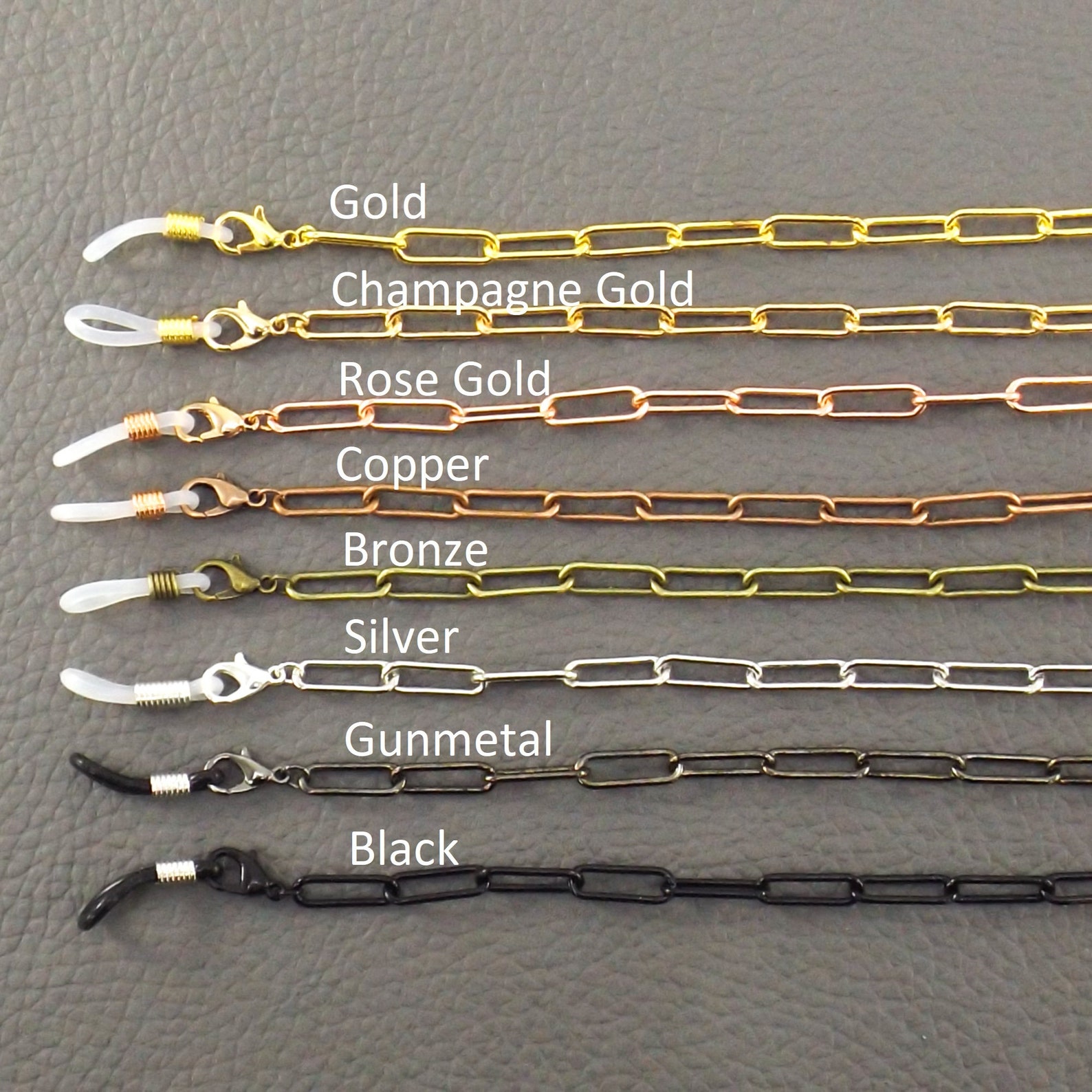 Paperclip Glasses Chain Eyeglass Chain Sunglasses Chain - Etsy