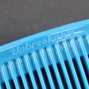 NOS Vintage Comb 70s 80s Unbreakable Plastic | Large Pocket Comb | Hair ...