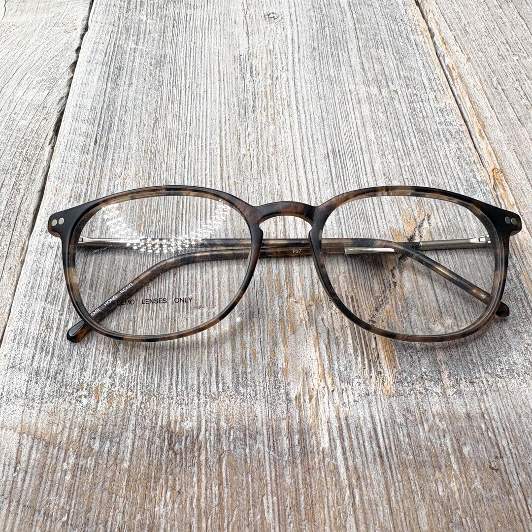 Round Eyeglass Frames Only Matte Brown Tortoiseshell Eyeglasses ...