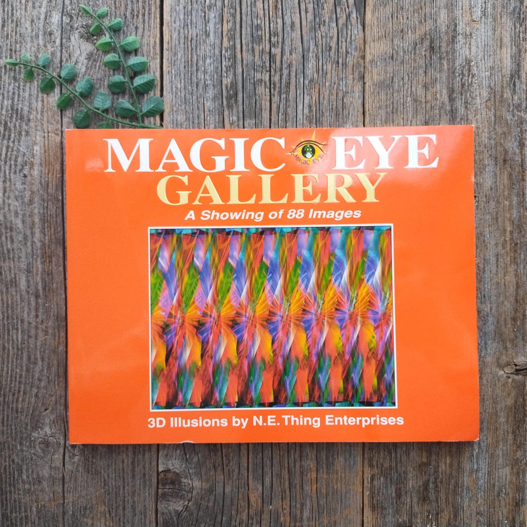 Magic Eye Gallery Book 3D Illusions N.E. Thing Enterprises 1995 Images ...
