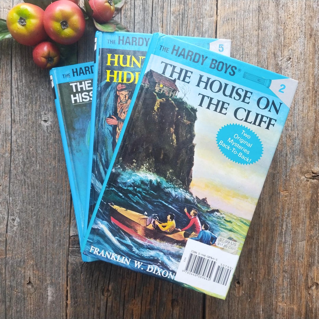 The Hardy Boys Book Collection Set of 3 Books Mystery Fictional Fiction ...