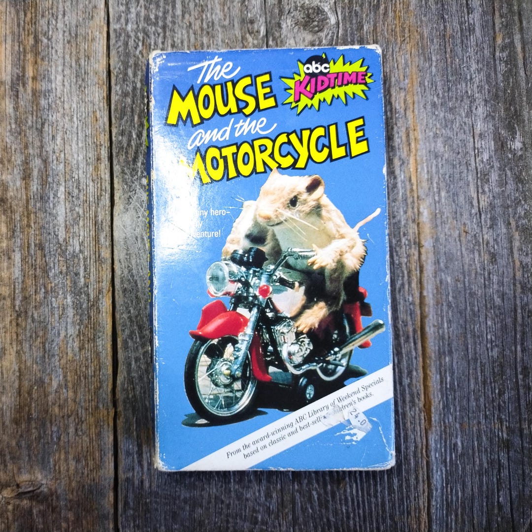 1990s VHS Tape the Mouse and the Motorcycle, ABC Kidtime Weekend ...