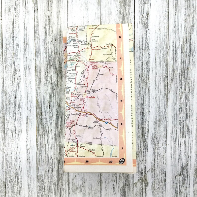 1970s Vintage New York Map Road Map Travel Map City Map - Etsy