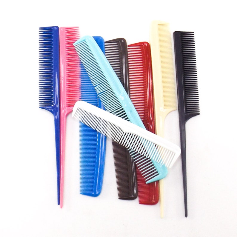 NOS Vintage Comb Unbreakable 70s 80s Hair Comb Nylon Plastic | Etsy