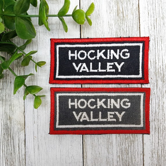 nos vintage railroad patch - Gem